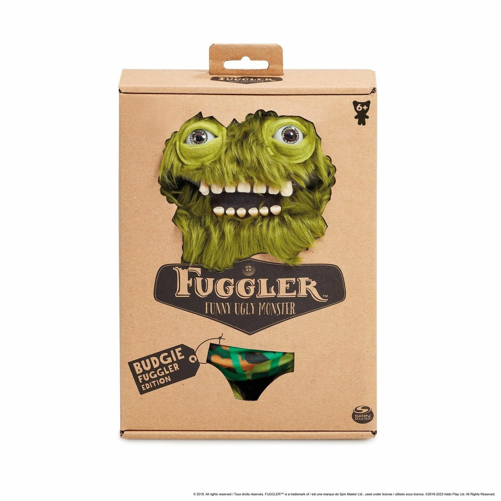 Spin Master Fuggler Funny Ugly Monster Budgie Fugglers Edition / Коллекционные плюшевые игрушки, Фуглер Забавный уродливый монстр-волнистый попугайчик Издание для фугглеров