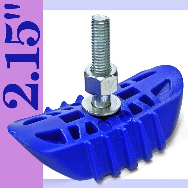 Фиксатор покрышки (буксатор) 2.15" нейлон, цвет синий