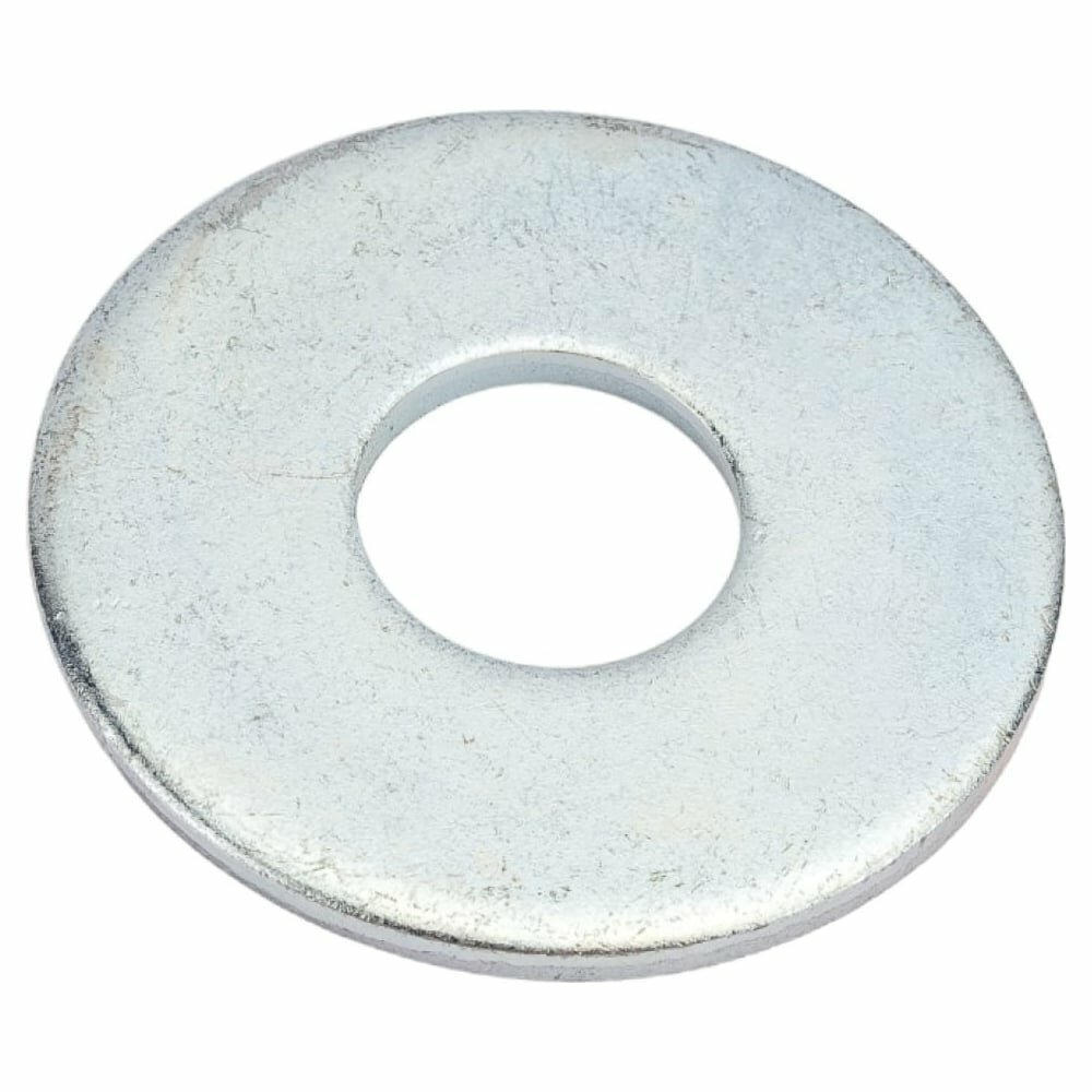 Увеличенная оцинкованная шайба металлсервис М6, DIN 9021, 200 шт. мс