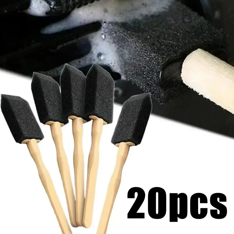 Автомобильный выпуск воздуха, быстрое детейлинг интерьера, удаление пыли, щетки для очистки 5pcs