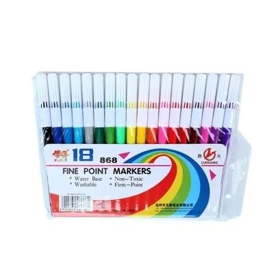 Маркеры для рисования Right Point 12 цветов 18 colors