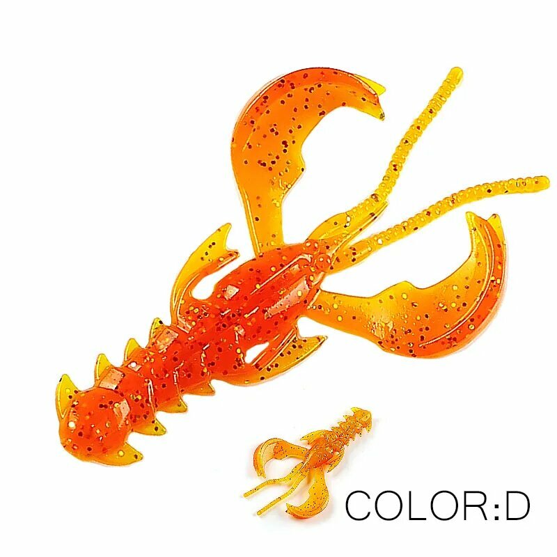 Supercontinent CRAZY 65mm/40mm приманка-лобстер 40mm 20pcs 0.9g, D