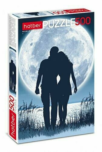 Пазлы 500 деталей. Полнолуние. Мечты о любви 500ПЗ2_27471, (Хатбер-М)