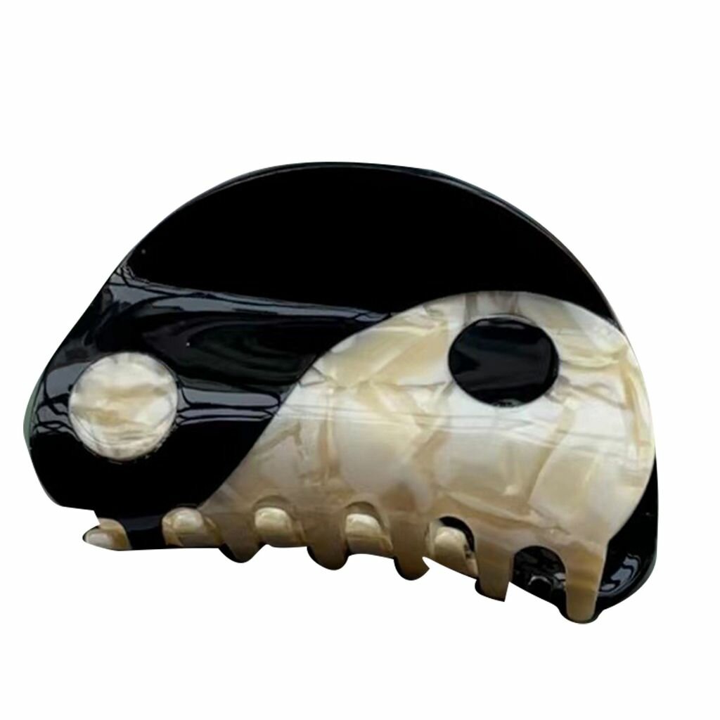 Заколка для волос в национальном стиле Инь и Ян, элемент сплетен Тайцзи, головной убор, черно-белая заколка волос-черный