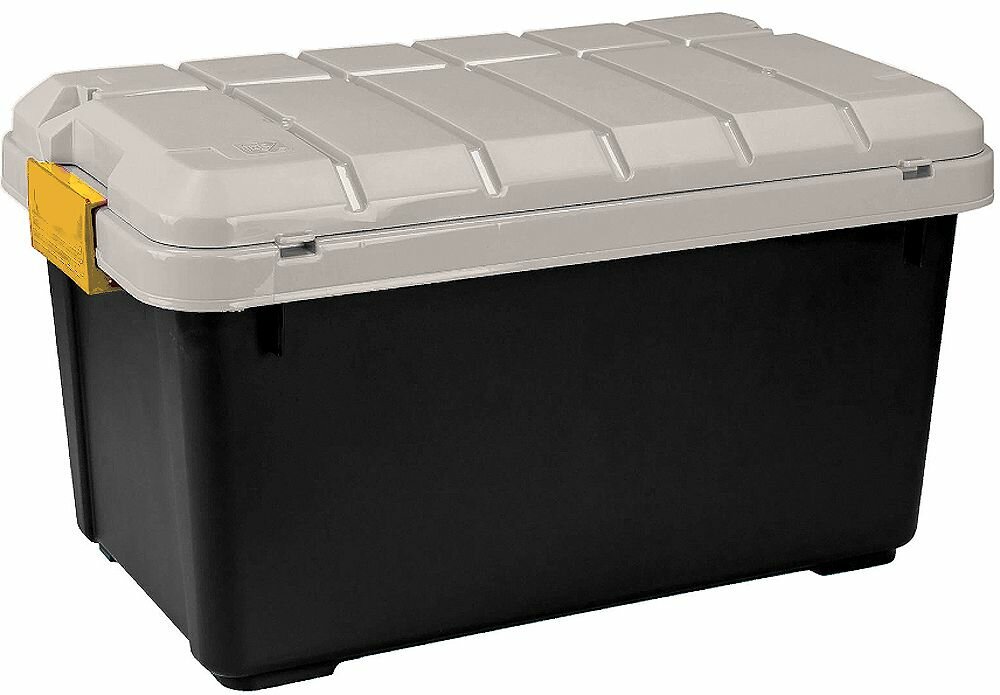 Экспедиционный ящик IRIS RV Box 600SF Black 40 литров для путешествий и активного отдыха, ударопрочный, водонепроницаемый, с двойной крышкой