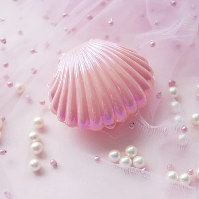 Шкатулка для украшений eelhoe, пластиковая, розового/белого цвета Розовый, Pink
