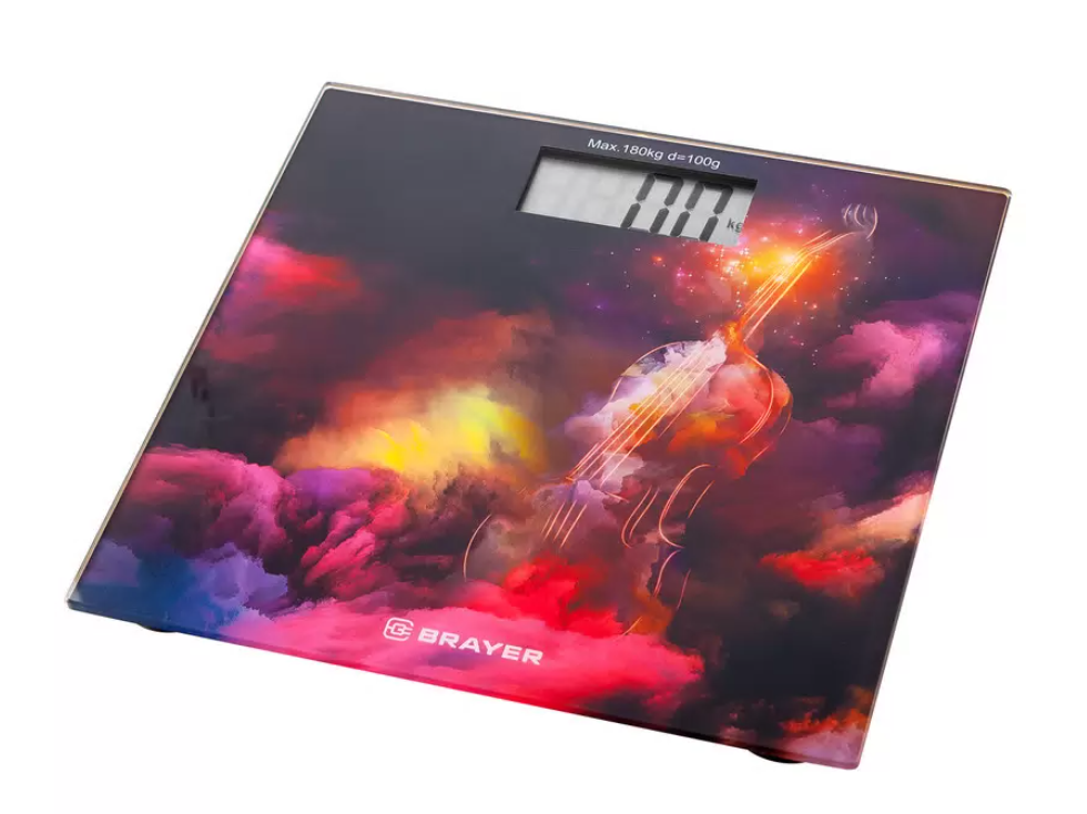 Весы напольные электронные Brayer 3732BR 30*30 см 180кг
