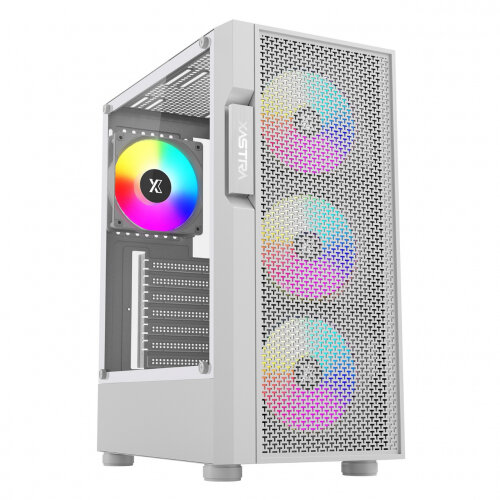 Корпус Xastra A302 4FRGB, белый