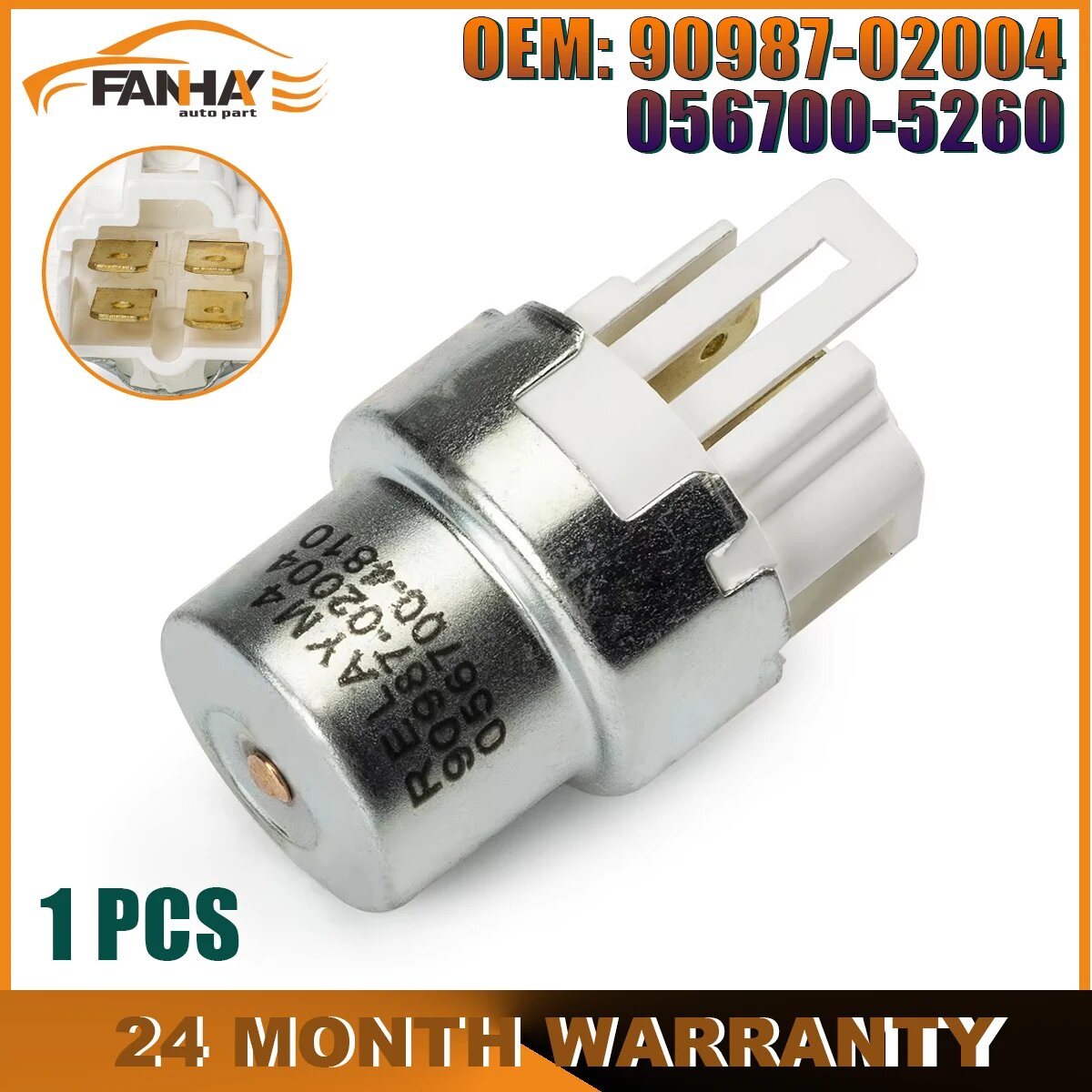 Реле кондиционера 12 В 22 А для Toyota Camry Celica для Mitsubishi для Chrysler для Lexus ES300 SC300 90987-02004 056700 -5260 0567005260