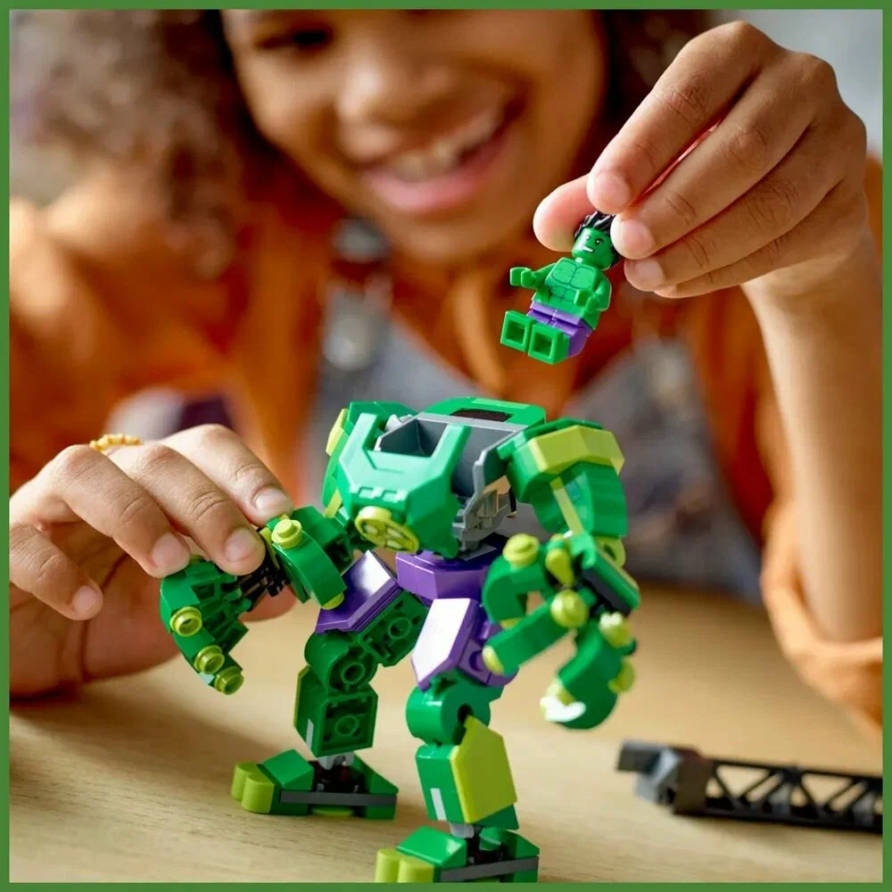 Конструтор совмести с Lego совместим с Lego "Халк", учебно-методический, пластик, 144 детали