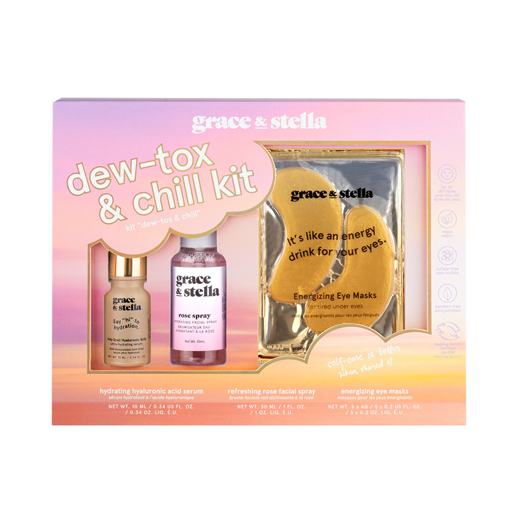 Подарочный набор “dew-tox & chill”/ Gift set “dew-tox & chill”, Grace and Stella