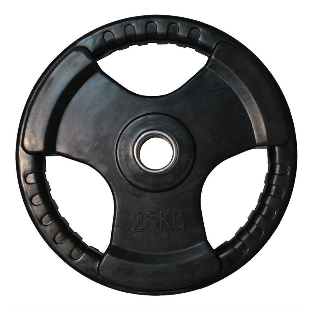 PROFI-FIT Диск обрезиненный 3 HANDLE черный D51 мм PROFI-FIT 25 кг Черный