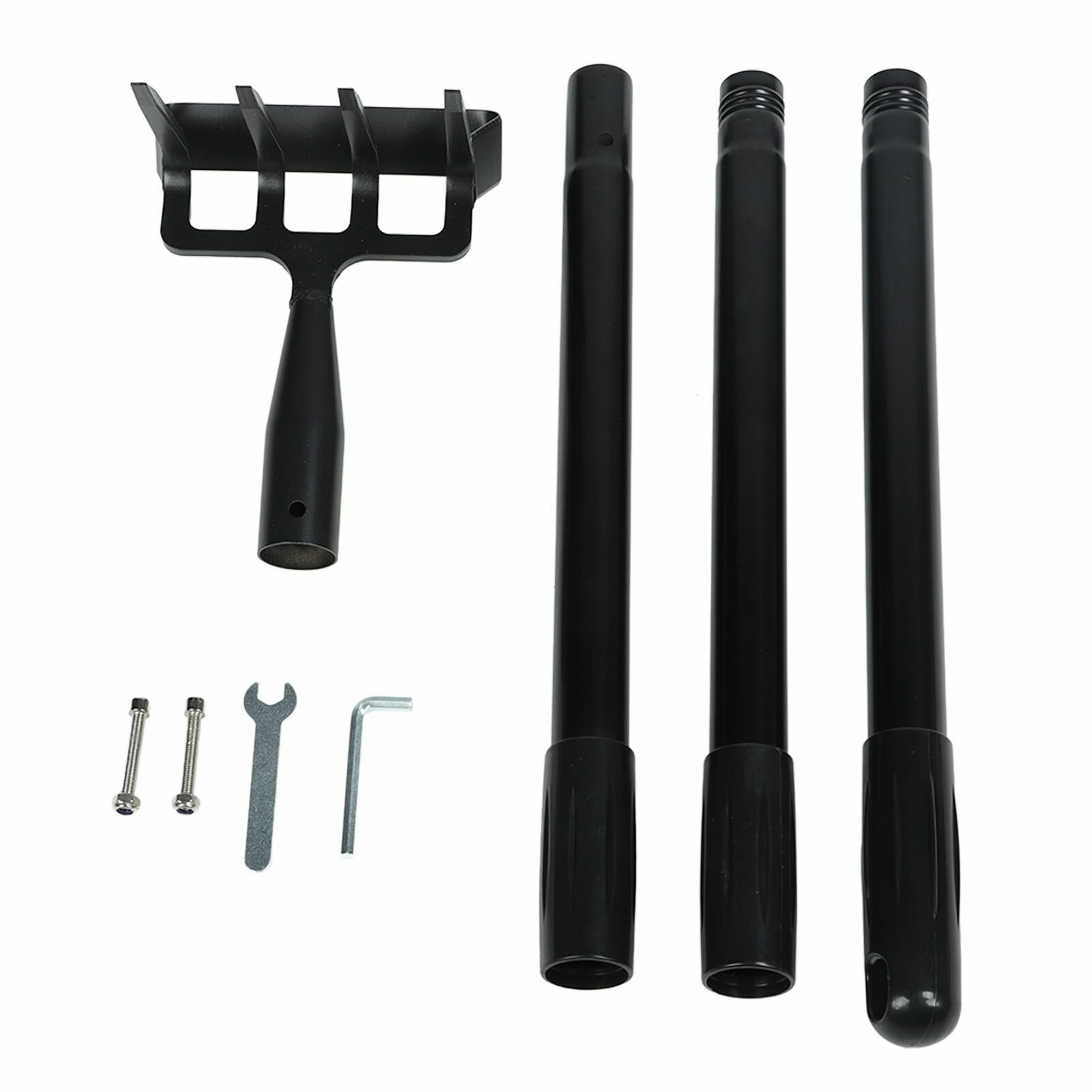 Грабли для прополки с эргономичной ручкой3-секционный садовый инструмент для обработки грунта