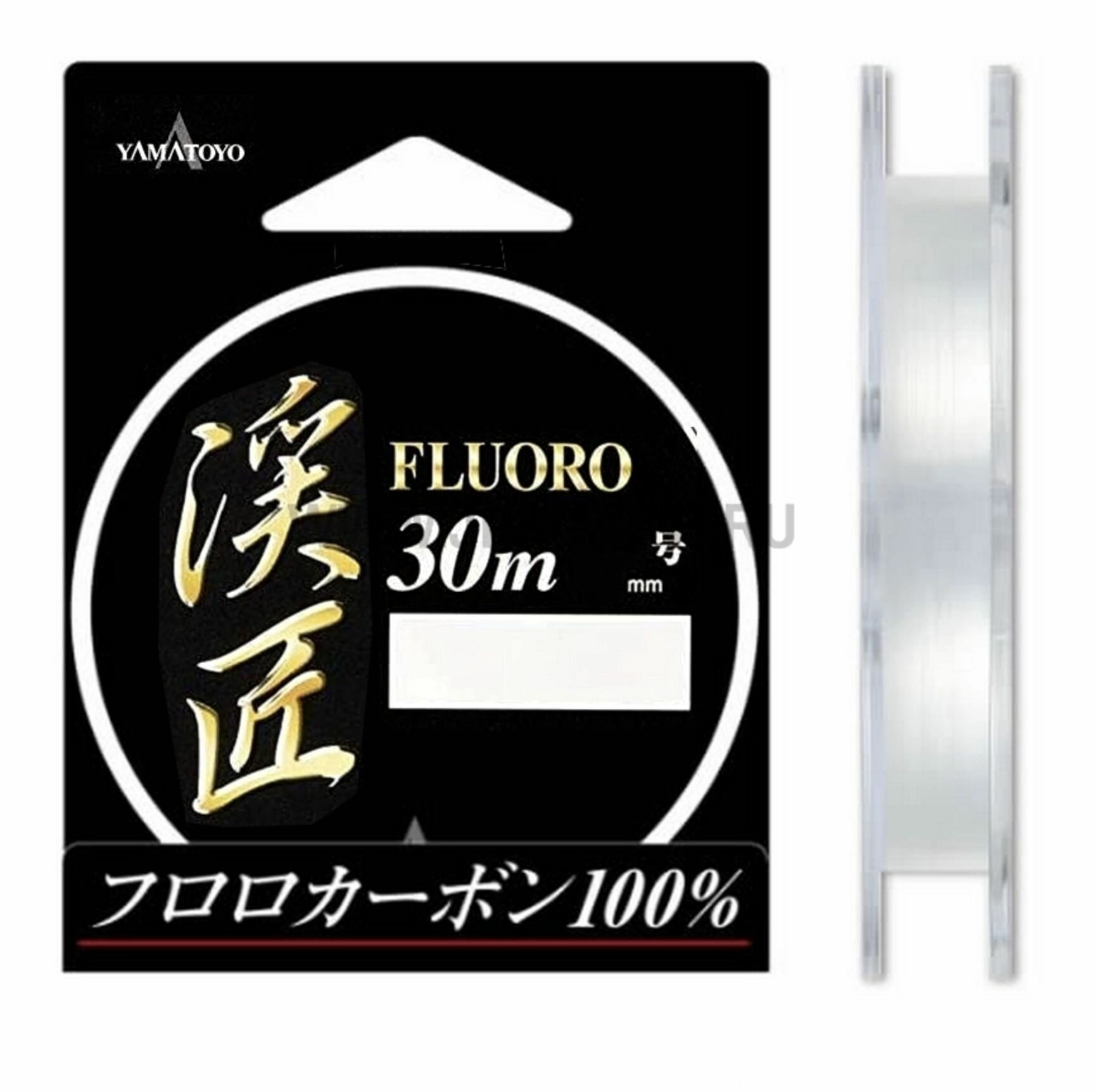 Флюорокарбон для рыбалки Yamatoyo Keiso Fluoro, #0.6, 30 м, прозрачный