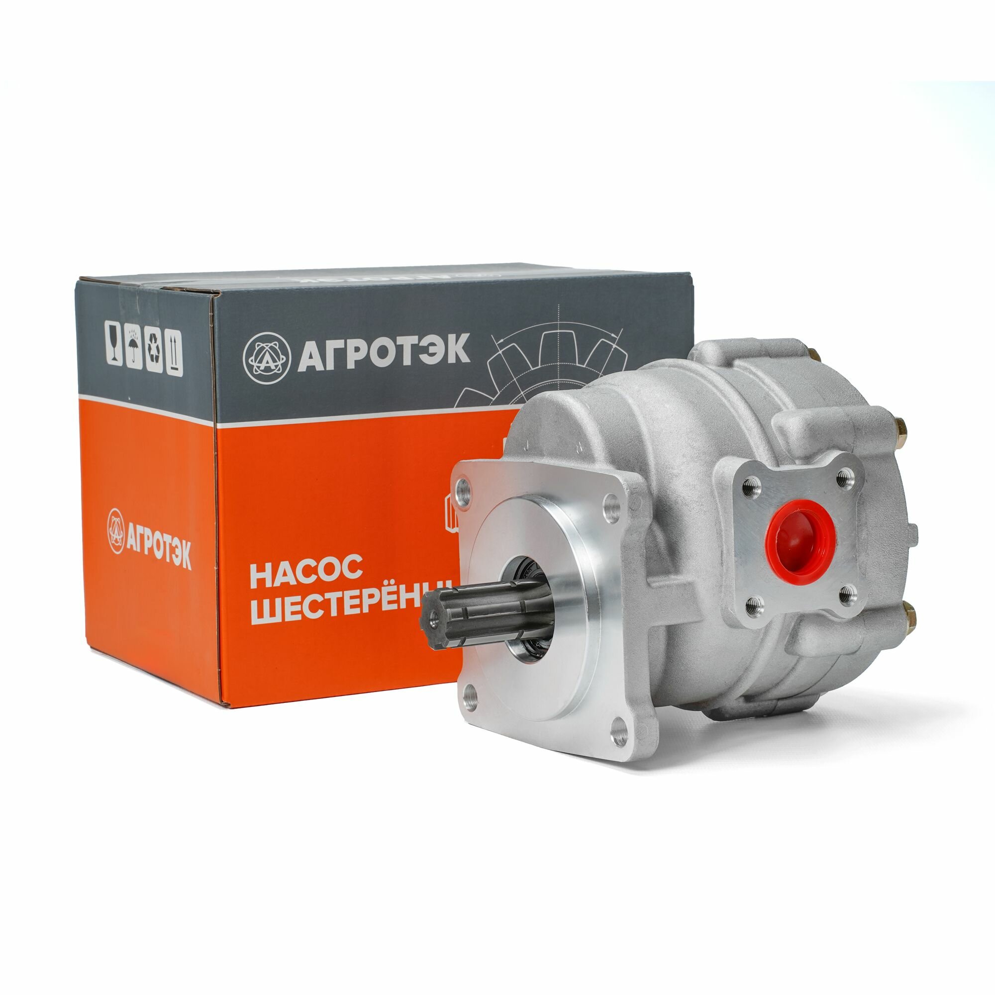 Насос шестеренный, правый, круглый, для Т 4АП2, 70С, 70В 130Г 170Г 140Г 160Г МТЗ 80 82 1005 1022 1025 1221 1521 1522 50 52 ДТ 75 ВТ 130 кску 6 КСГ 3 КС 6Б КСТ 3А КСК 100 ДОН 680