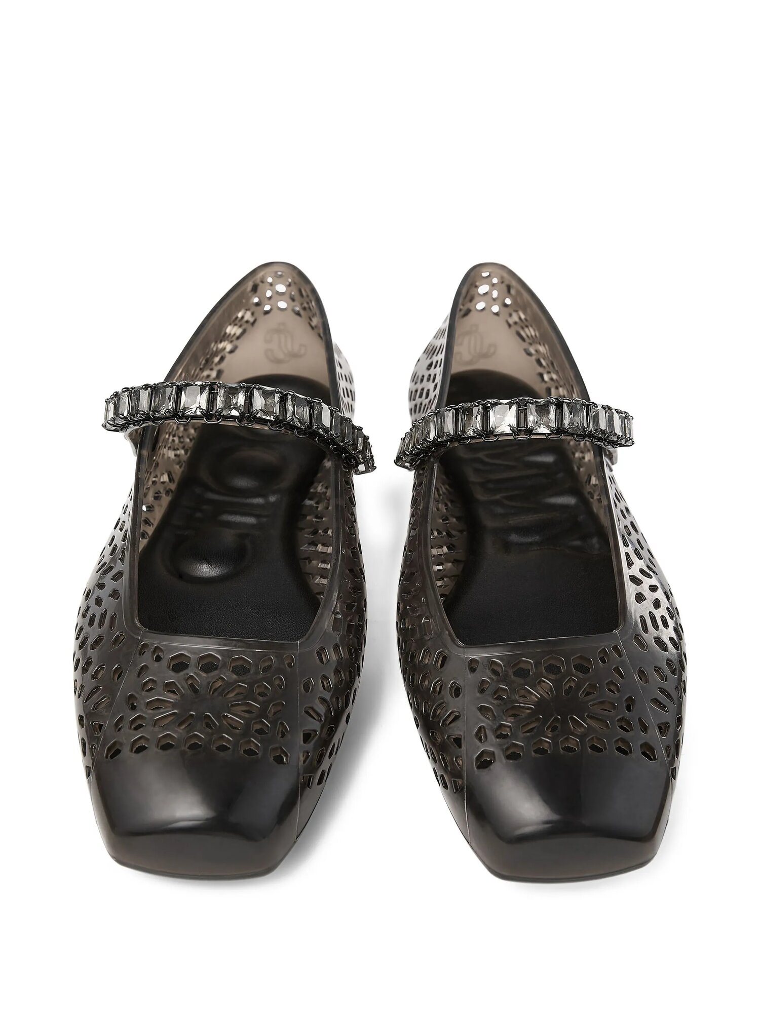 Балетки JIMMY CHOO Jelly, размер 39, black/black — фото 1