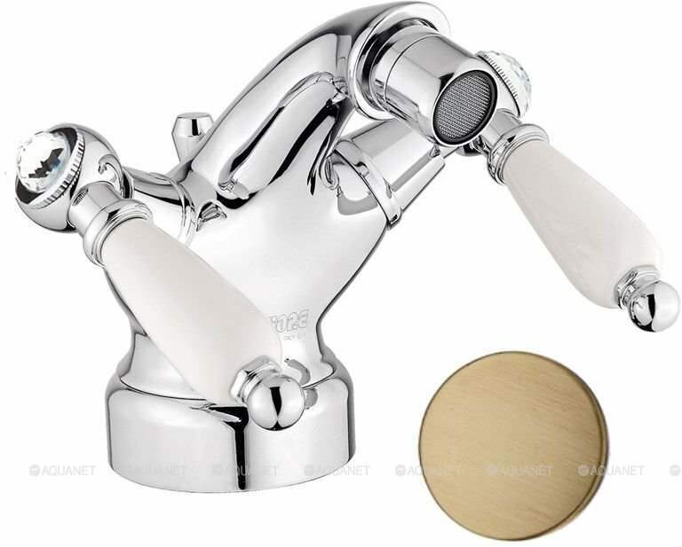 Смеситель для биде Fiore COLONIALE SKY SWAROVSKI 03ZZ0632, бронза
