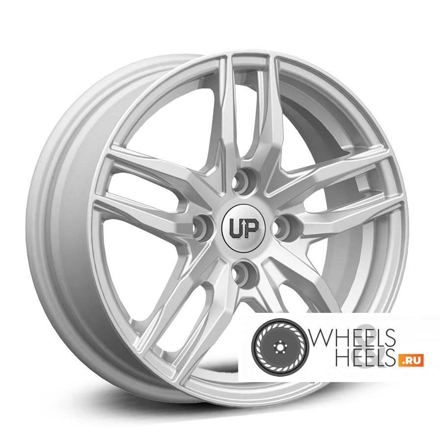 Диск автомобильный литой Wheels UP Up125 15x6 4x108 et27 dia65.1 Серебристый