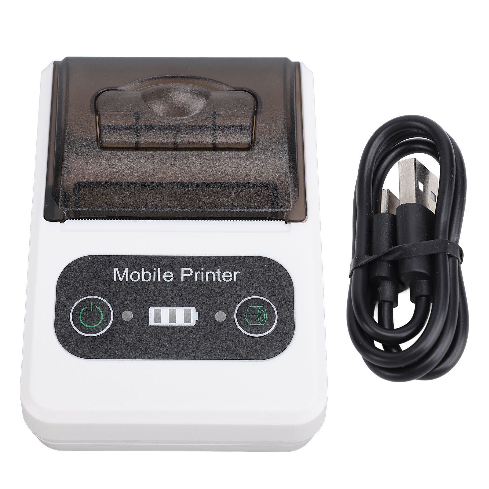 Bluetooth Thermal Pecipt Printer 58 мм зубчатый портативный маленький тепловой принтер для ресторана розничного магазина