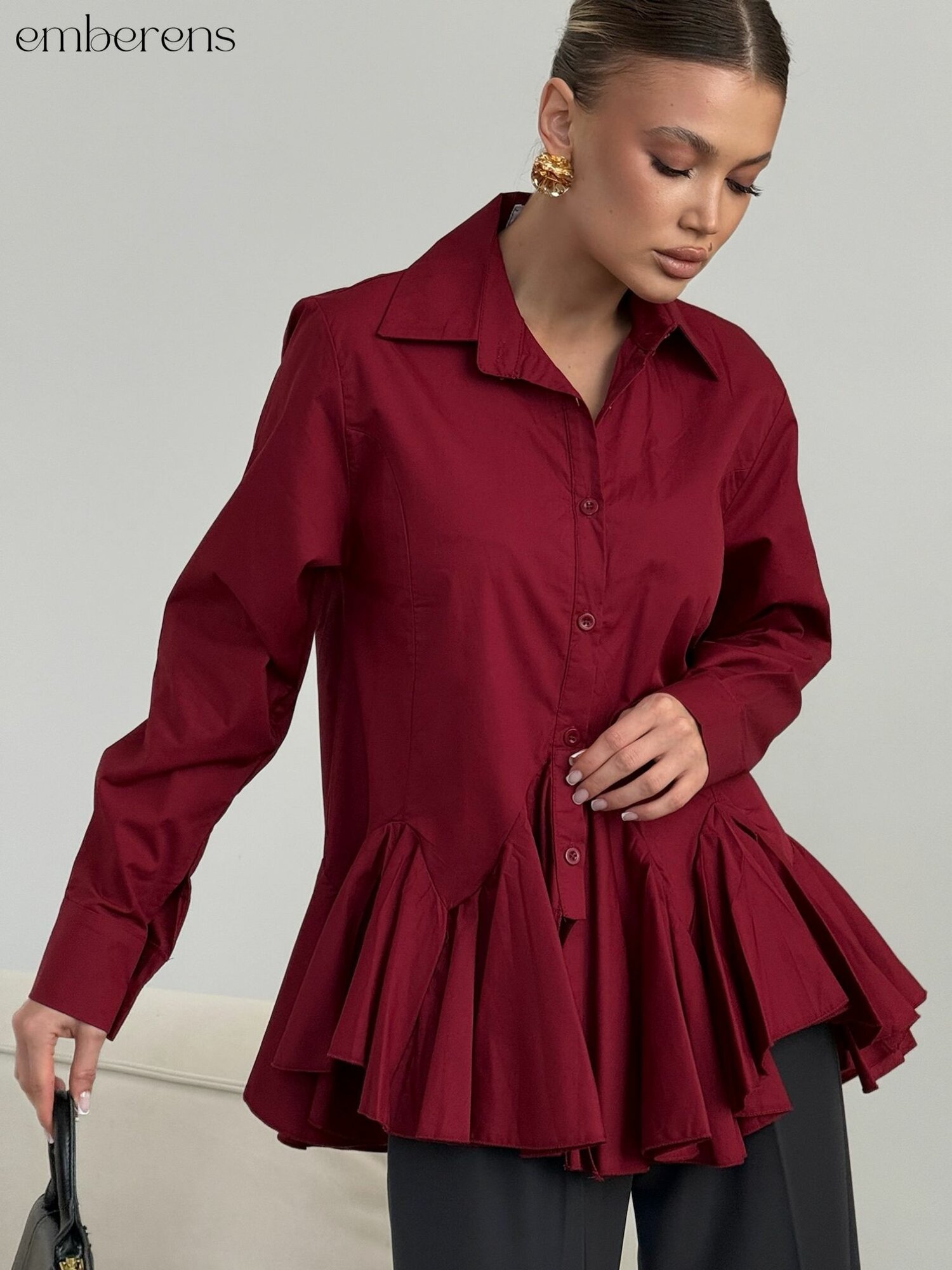 Рубашка Осень-зима 2025