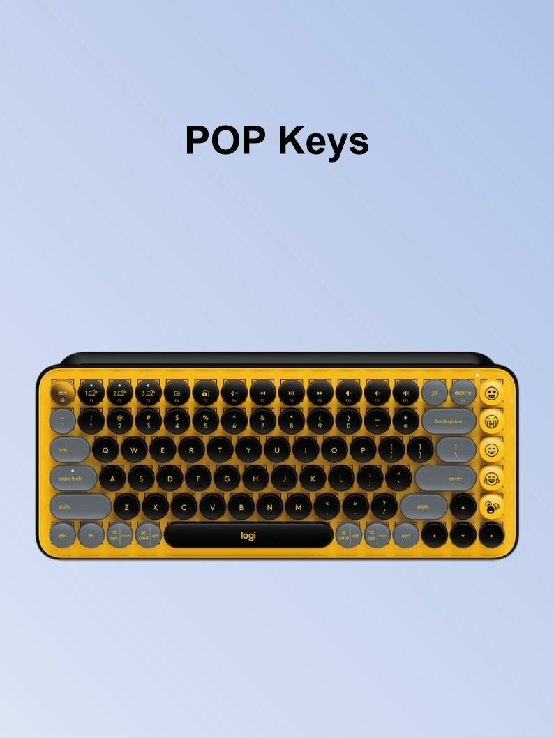Беспроводная механическая клавиатура Logitech POP KEYS