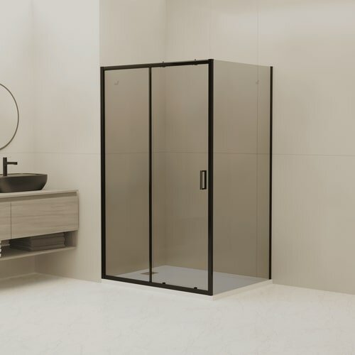 Душевой уголок RGW Classic CL-133B 150x80 060913358-34 стекло тонированное, профиль черный