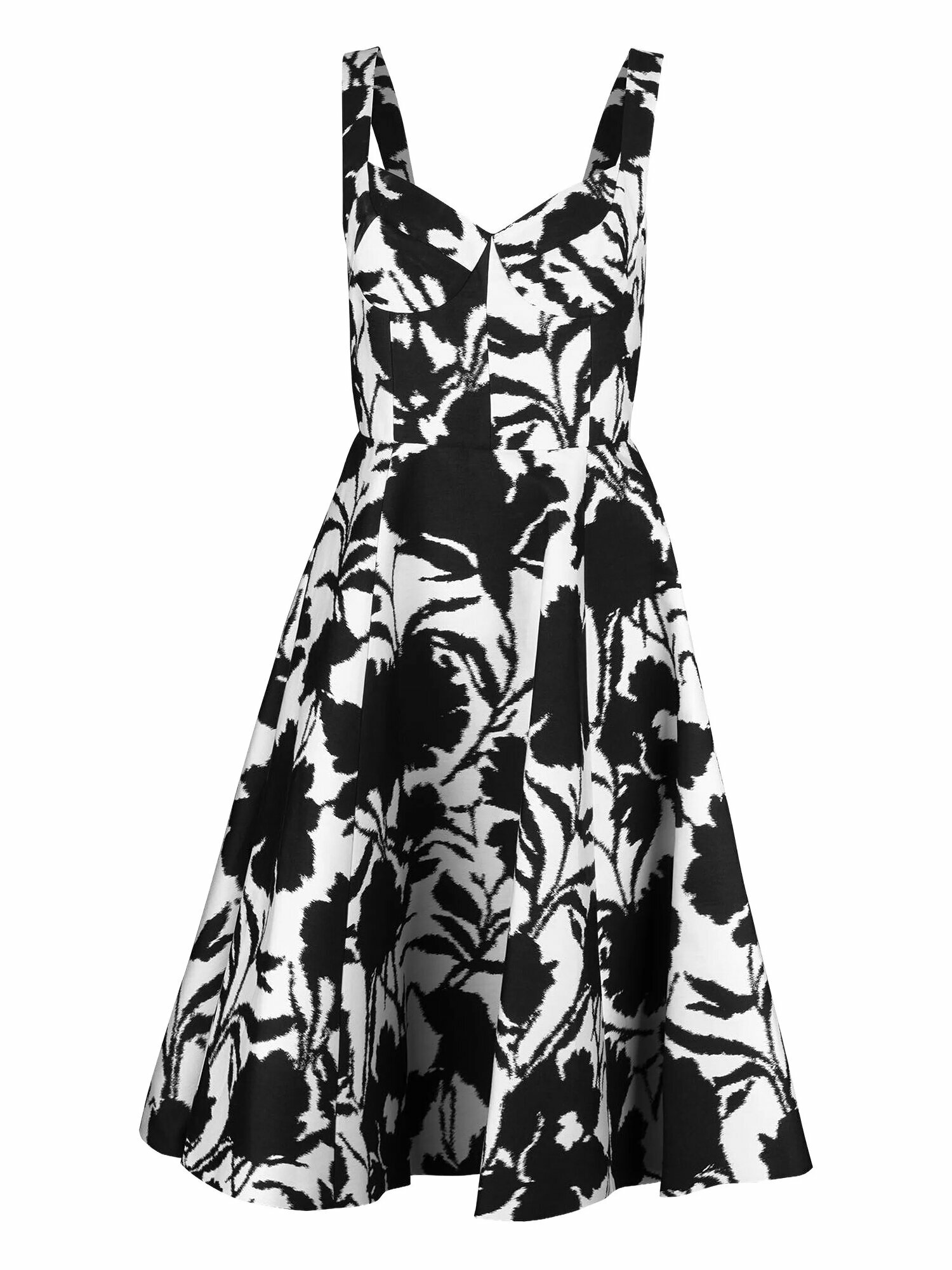 Платье Bustier floral-print dress