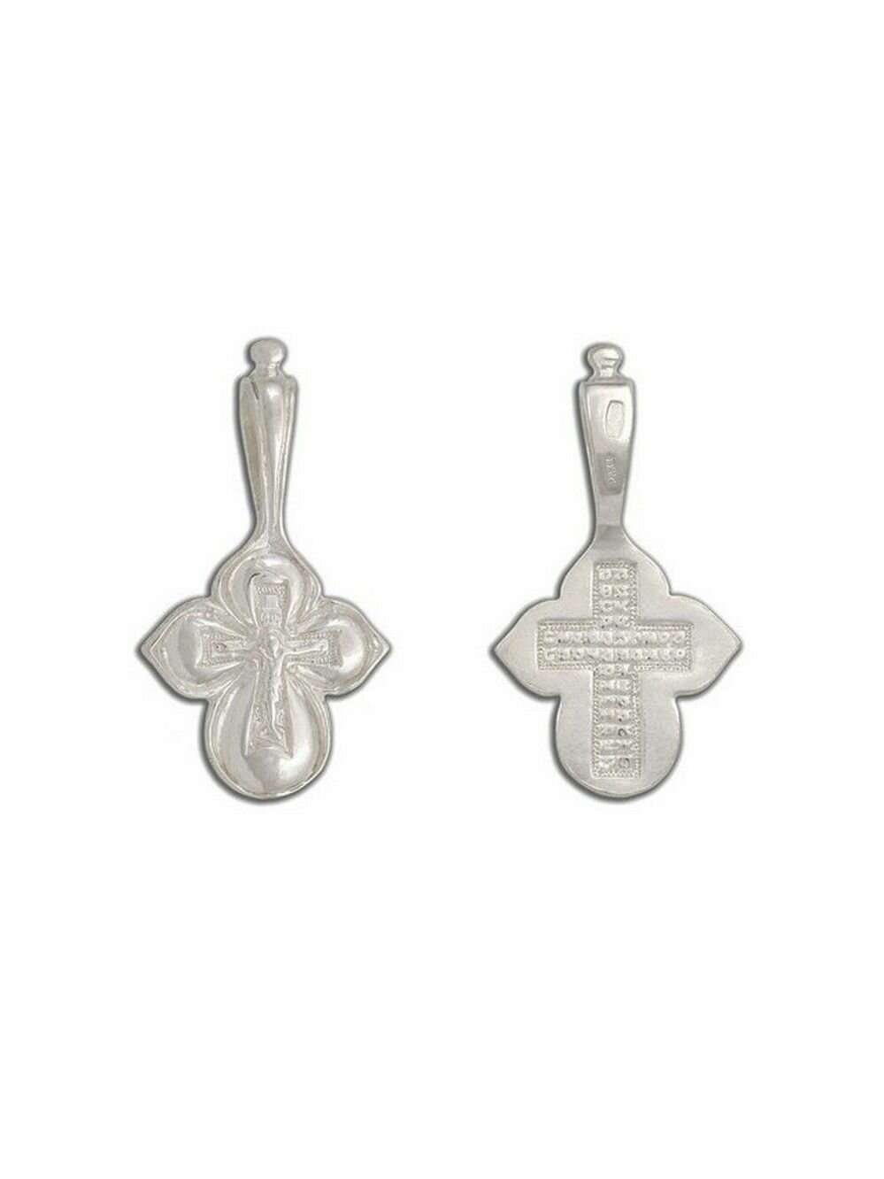 Крестик, серебро, 925 проба