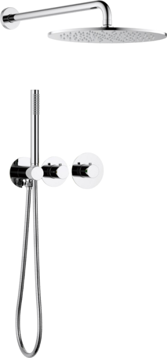 Душевой комплект Timo Saona SX-2359/00SM С внутренней частью, с термостатом, хром