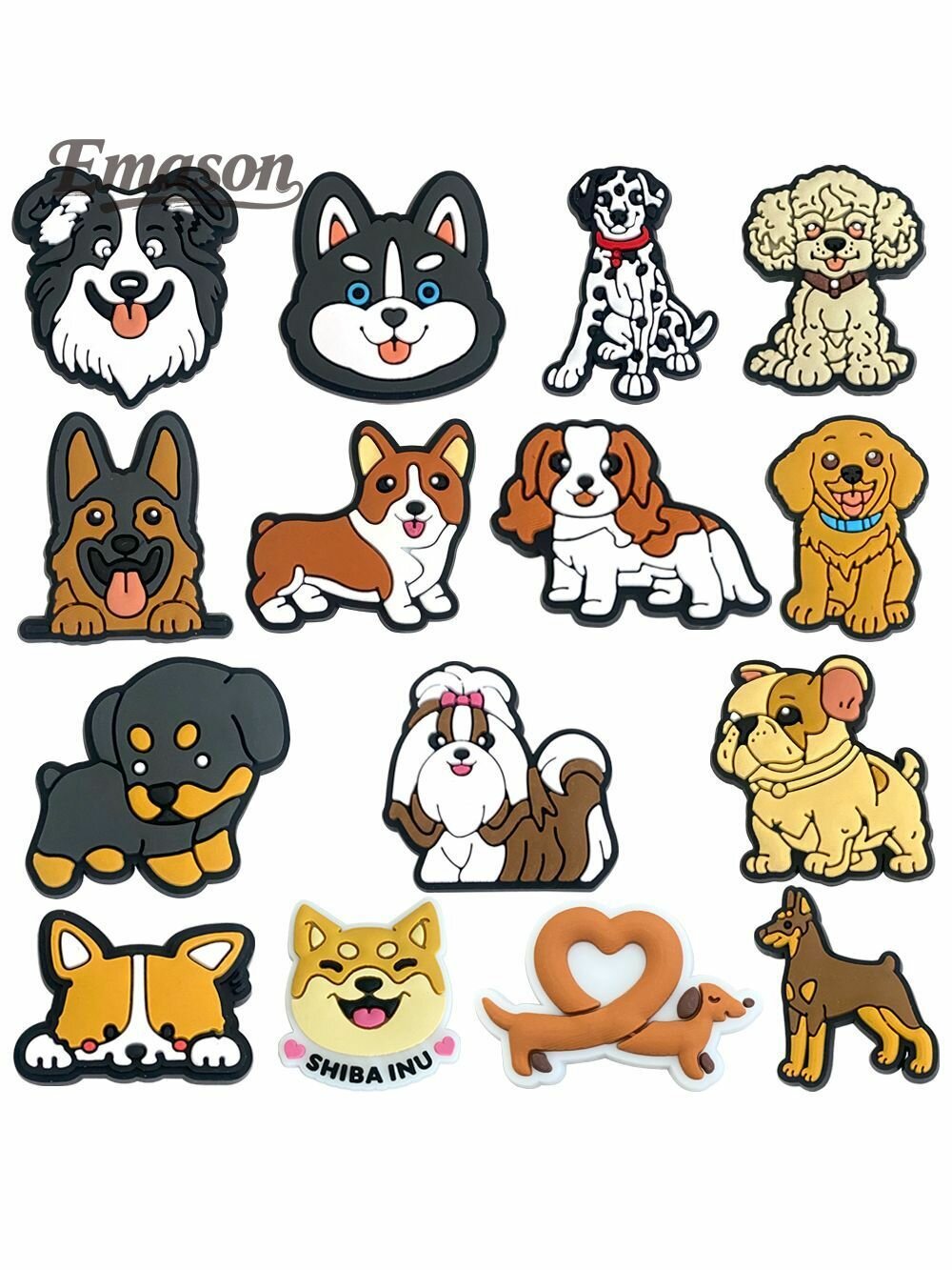 Jibbitz 15 красивых аксессуаров в стиле щенка