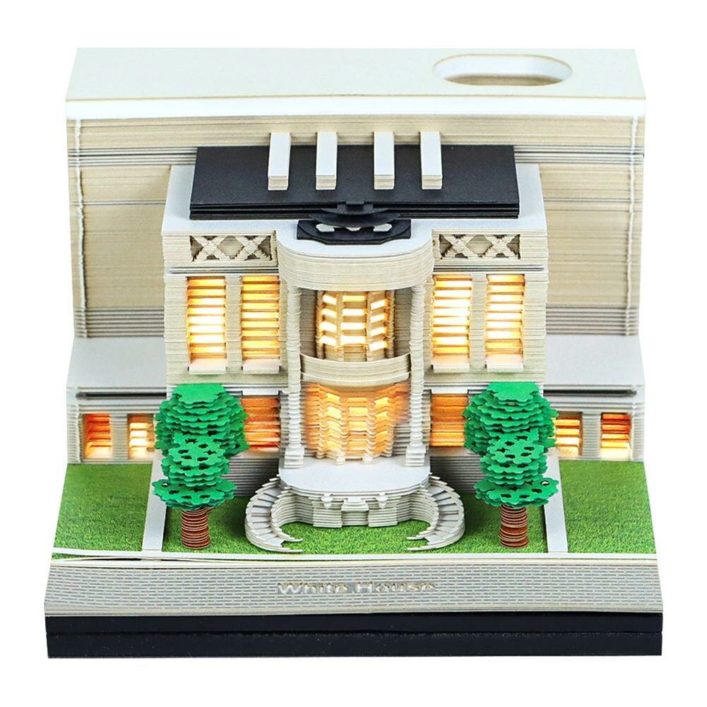 Еженедельный календарь на 2026 год, 3D трехмерный блокнот со подсветкой