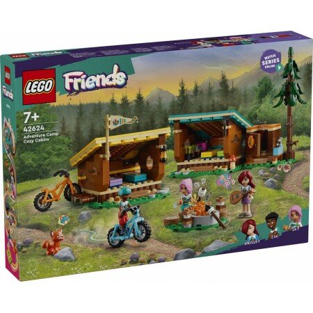LEGO Friends 42624 Лагерь приключений: Уютные домики