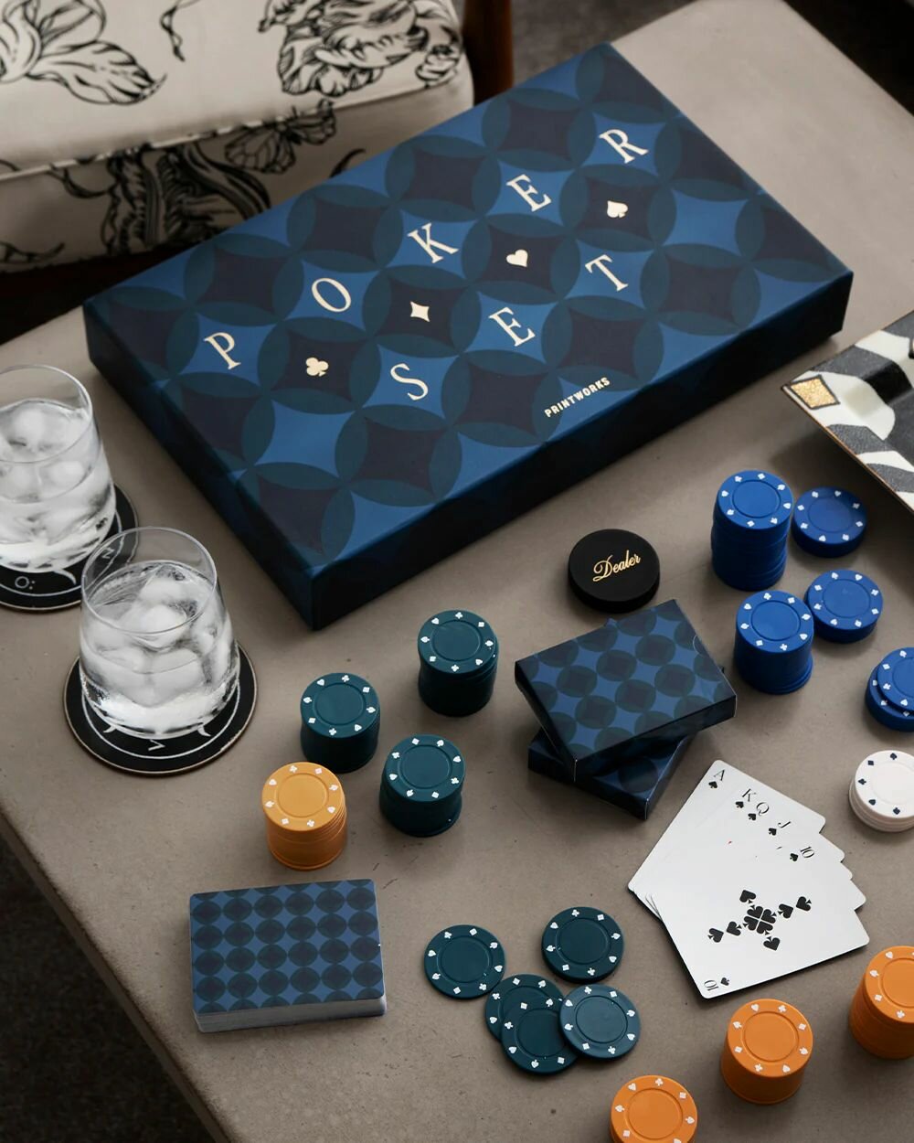 Printworks Набор карт для покера Art of Poker Diamonds Set