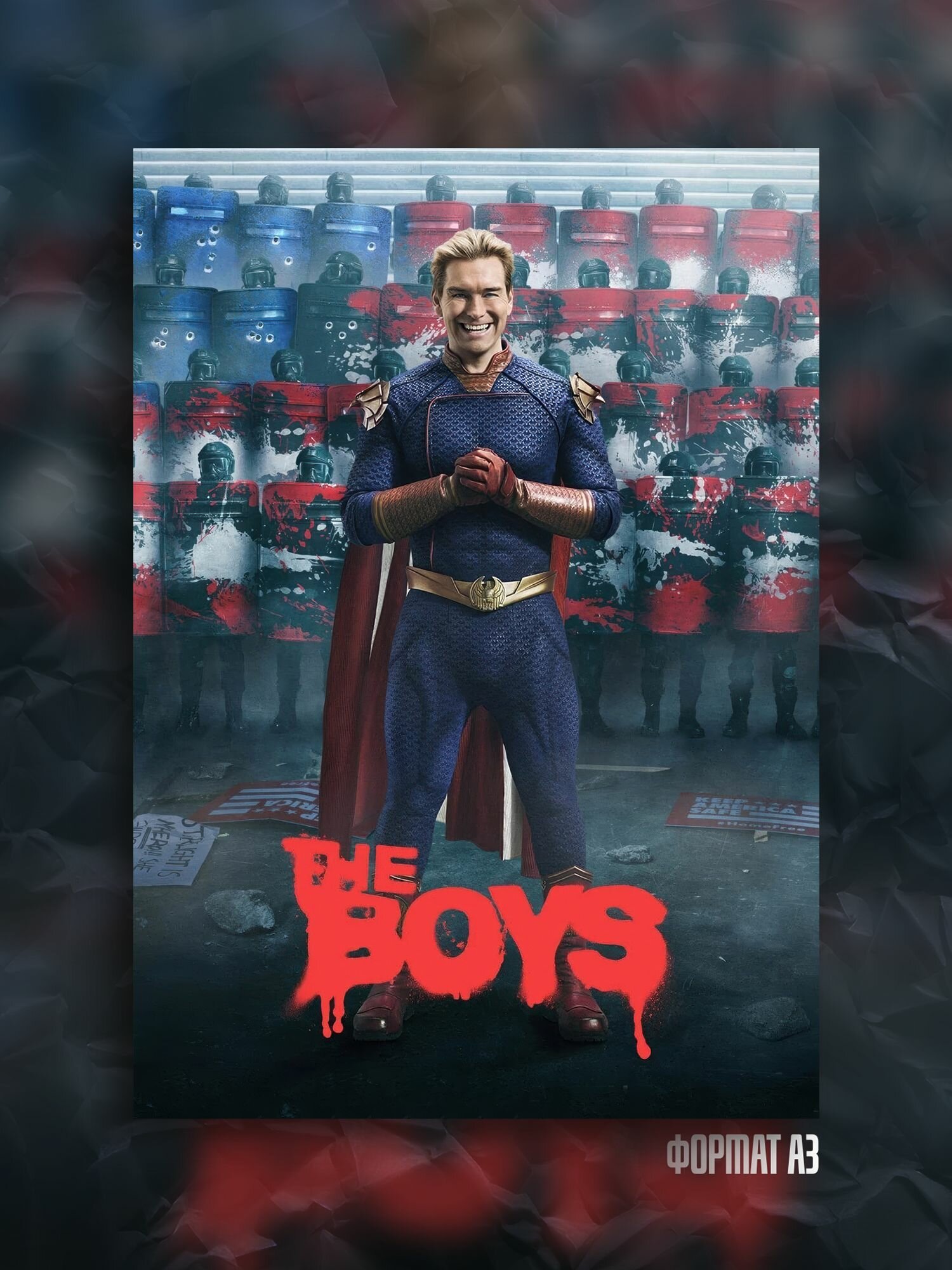 Постер The Boys, Пацаны, Хоумлендер