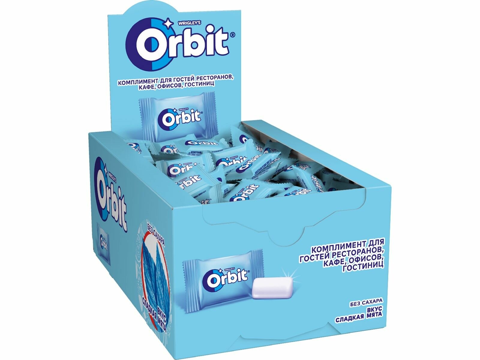 Orbit Жевательная резинка Сладкая мята miniflow 1.36 г х 300 шт, 408 г