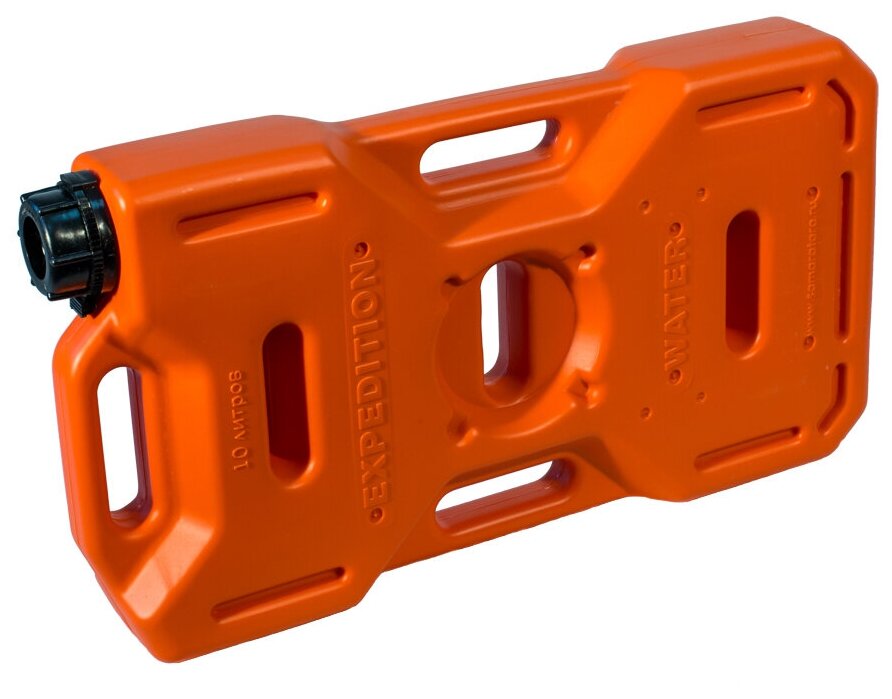 Экспедиционная канистра Экстрим плюс 10л (оранжевая)