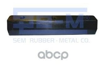 Отбойник прицепа р3755x65x68 3xM10 Schmitz Se-M арт. 11531