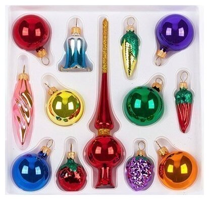 Набор ёлочных игрушек "Малышок" (Ёлочка) новый