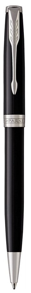 Ручка шариковая Parker Sonnet , Lacquer Deep Black CT, стержень: M, цвет чернил: black , в подарочной упаковке 1931502