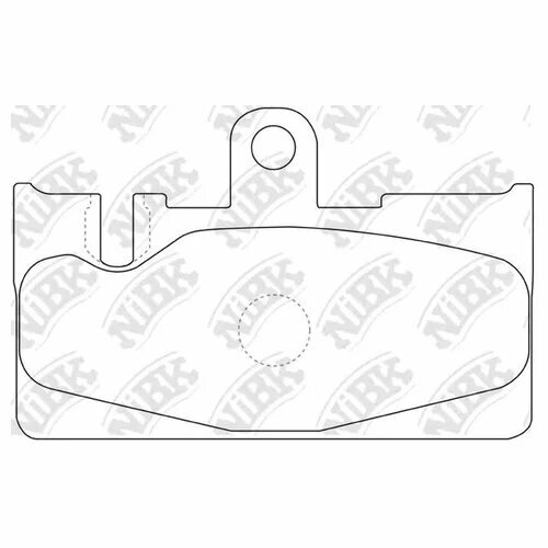 К-т торм. колодок RE LEX LS 430 00-06 NiBK PN1456