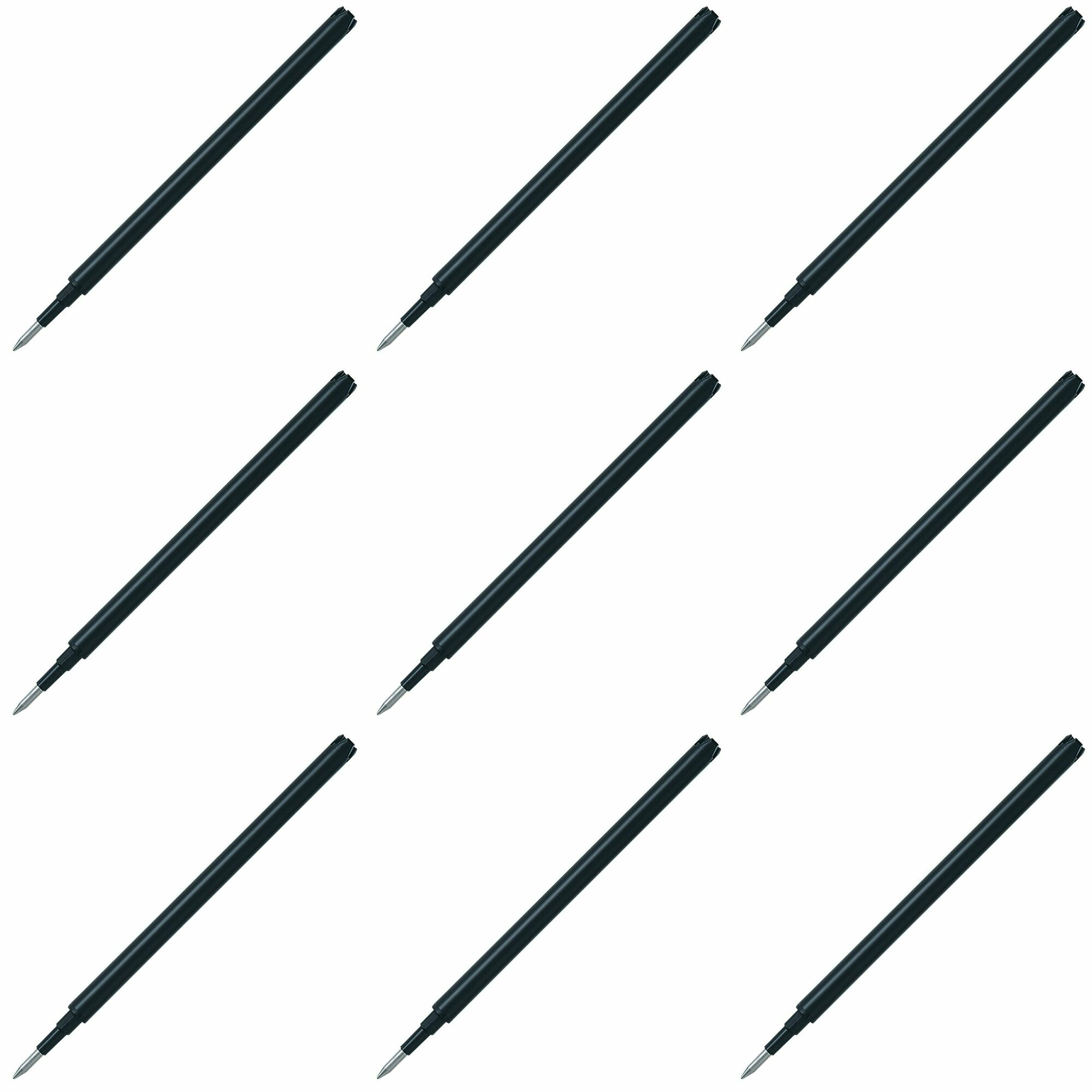 Pilot Стержень гелевый Черный, 0,35 мм, 111 мм, 9 шт