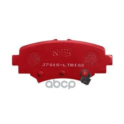 Колодки тормозные дисковые NiBK арт. PN25004S