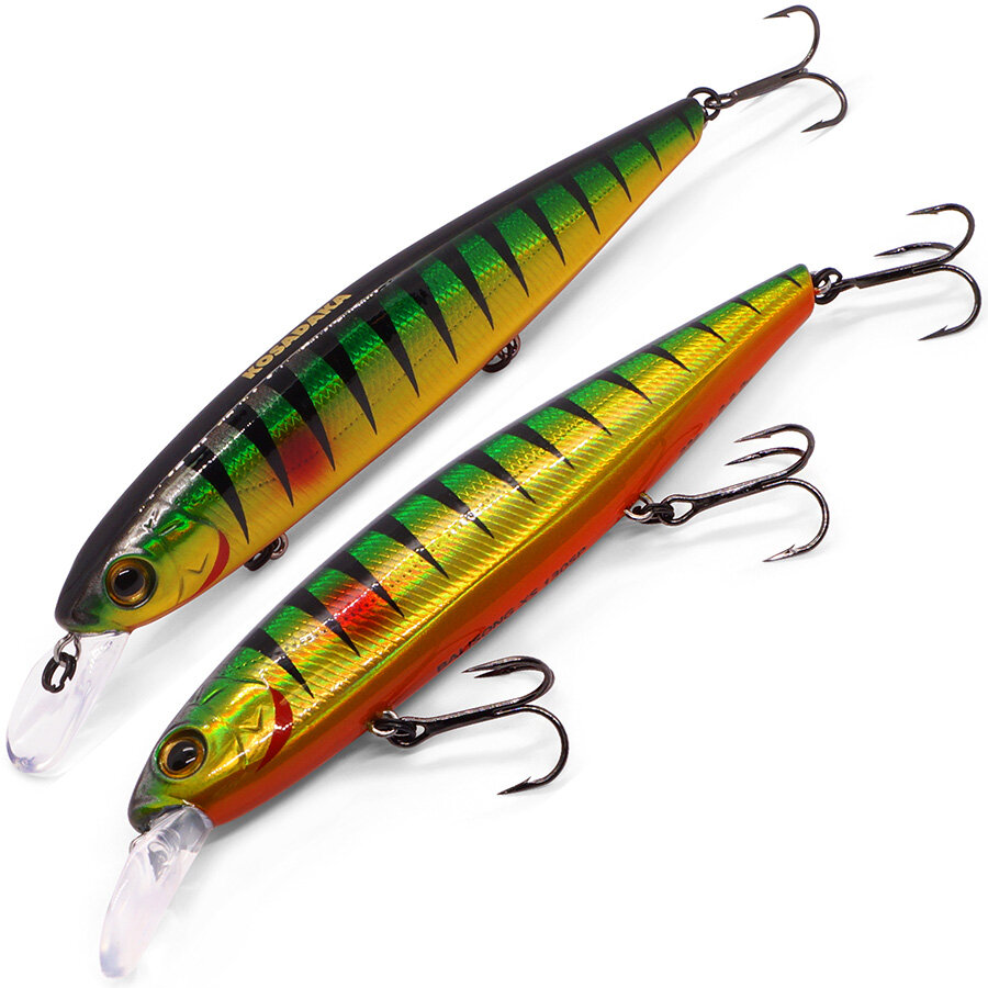 Воблер Kosadaka Balisong XS 130SP суспенд, 130мм, 23г, 1.2-2.2м; PC