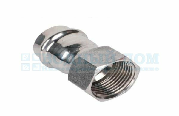 Пресс-фитинг из нержавеющей стали с внутренней резьбой 15mm*1/2