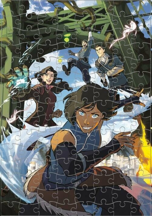 Пазл Аватар: Легенда о Корре, Avatar: the legend of Korra №9, А4