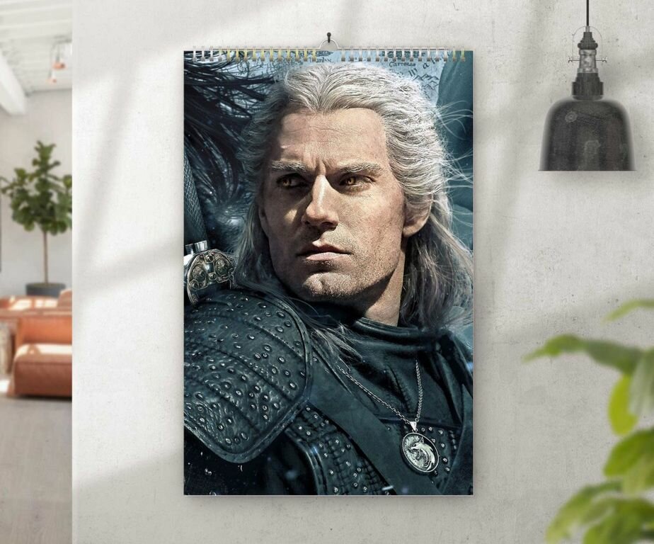 Календарь перекидной Ведьмак, The Witcher №25, А3