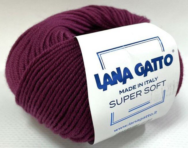 Пряжа Super soft - 19056 т. фуксия