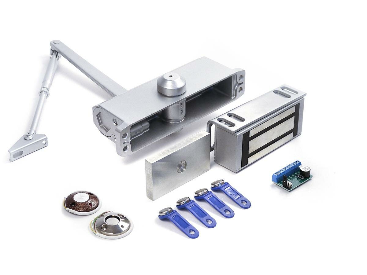 Электромагнитный замок на дверь - PowerLock 400G (K6950RU) - влагозащищенный электромагнитный замок для входной двери