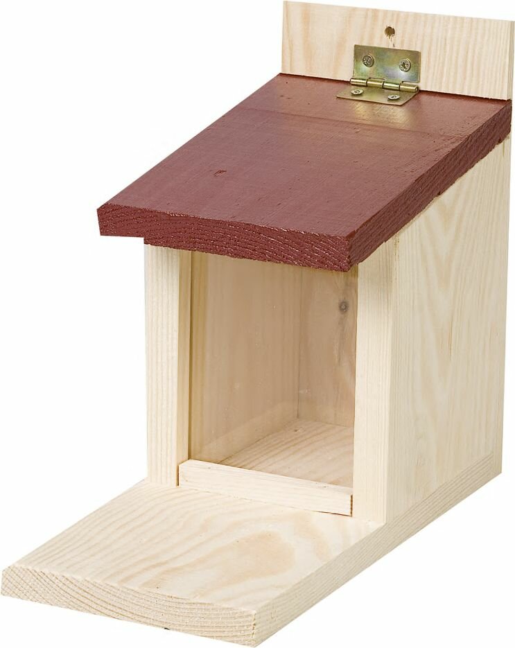 Flamingo 200590 кормушка для белок Scrat 10, 12*27*24 , дерево