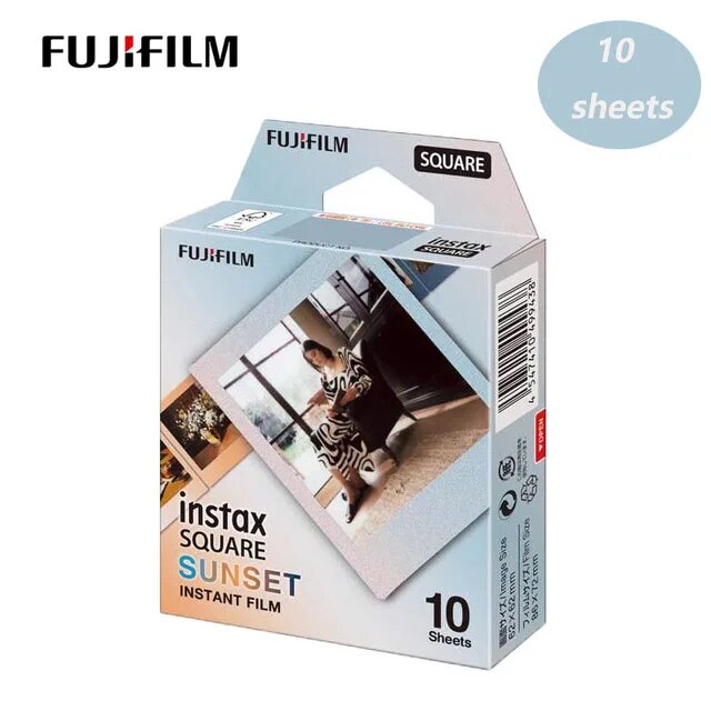FUJIFILM Instax Square Rainbow пленка 10 листов 10 Sunsets